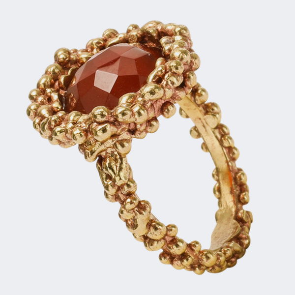 Daniela De Marchi Кольцо Reginetta с карнелианом, 18 - купить с ...