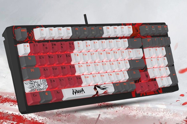 Bloody Клавиатура игровая Bloody S98-Naraka USB, механическая, 1,8м ...
