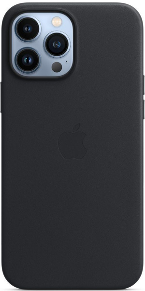 Чехол кожаный MagSafe для iPhone 13 Pro Max / Анимация NFC / айфон 13 ...