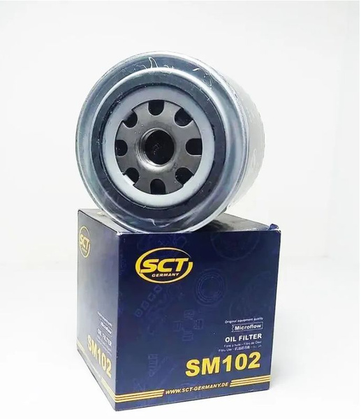 Фильтр масляный SCT SCT SM102 - купить по выгодным ценам в интернет-магазине OZON (1101916555)