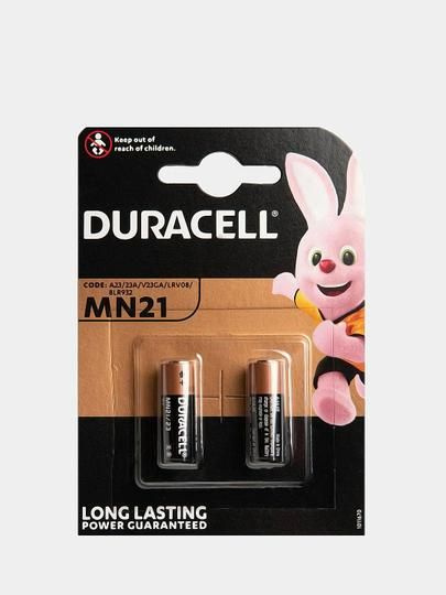 Батарейка Duracell 23A MN21 Security 12V BL2 , 2шт. - купить с ...