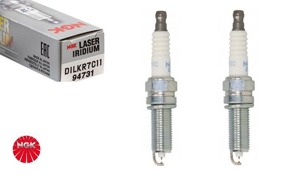 Свечи зажигания иридий, комплект 2 шт. NGK Laser Iridium DILKR7C11 ...