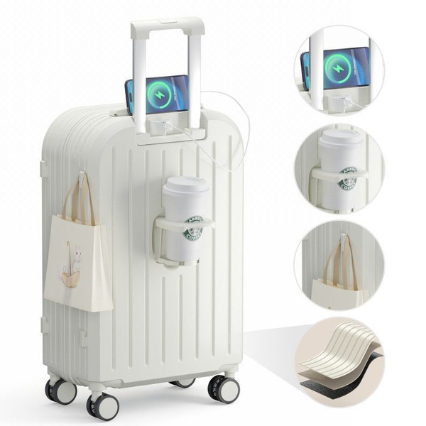 Чемодан ABS пластик 70 см 28 л купить на OZON по низкой цене (1485565271)