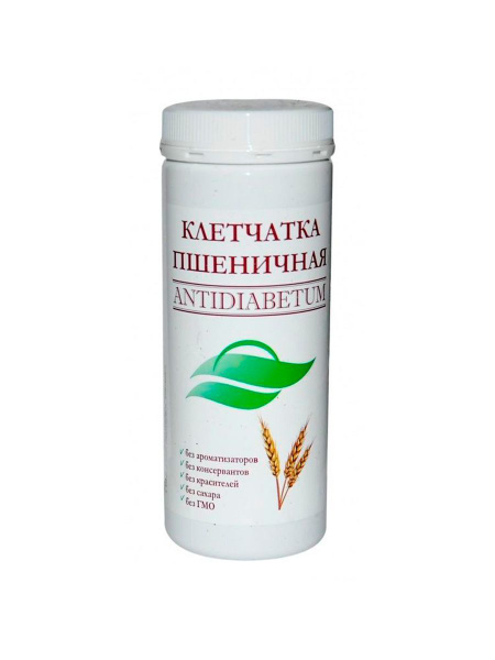 Клетчатка пшеничная Antidiabetum 130 гр, СибТар - купить с доставкой по ...