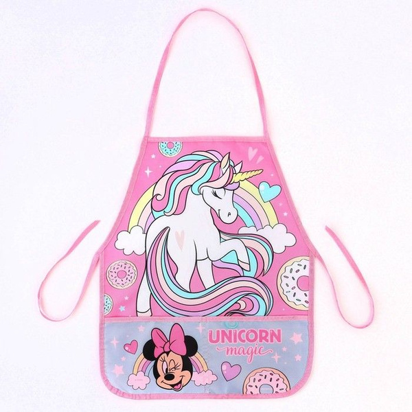 Фартук для труда 490*395, Минни Маус и единорог - купить с доставкой по выгодным ценам в ...