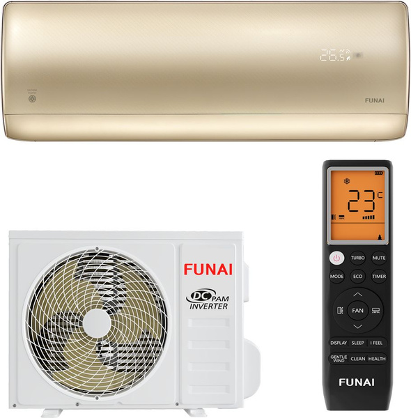 Кондиционер Funai Katana Inverter RAC-I-KT35HP.D01 для нагрева, с ...