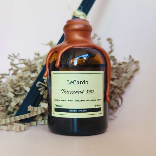 Ароматический диффузор LeCardo, Жидкий, Жасмин, Амбра, 50 мл купить по ...