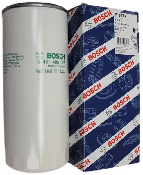 Фильтр масляный Bosch бош P3077 - купить по выгодным ценам в интернет ...