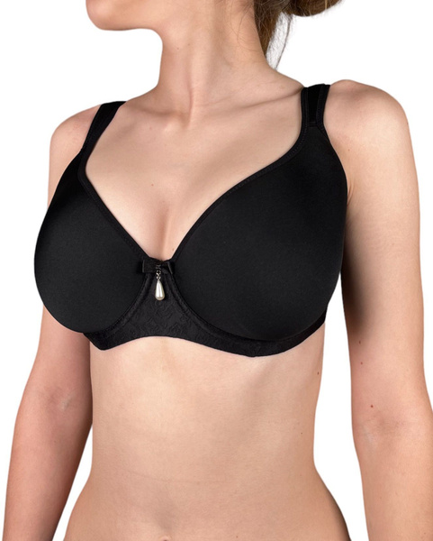 Бюстгальтер Женский VE.NU.S спейсер, размер 100C черный Полиамид, Эластан Повседневный Китай ...