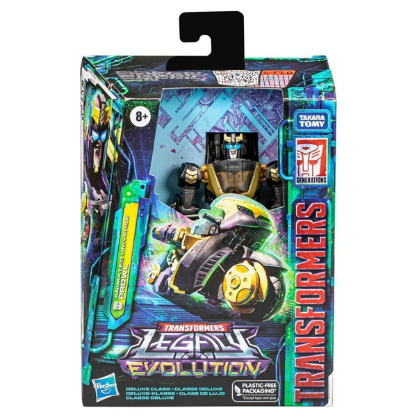 Трансформеры игрушки Hasbro Transformers Legacy Evolution Deluxe Class Animated Universe Prowl ...