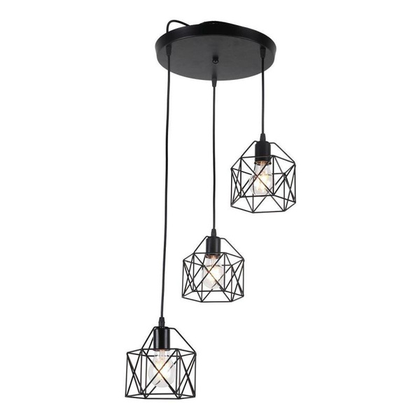 Люстра подвеснаяIMEXПодвесная люстра IMEX MD.0330-3-P BK, E27 - купить ...