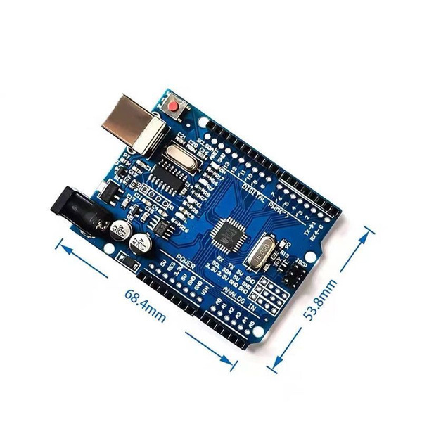 Макетная плата USB type-B Uno R3 Atmega328P (CH340G) - купить с доставкой по выгодным ценам в ...