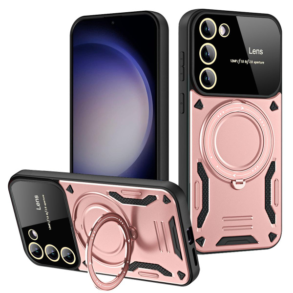 Магнитный чехол Для Xiaomi Poco X5 Pro Invisible Camera Stand (защита ...
