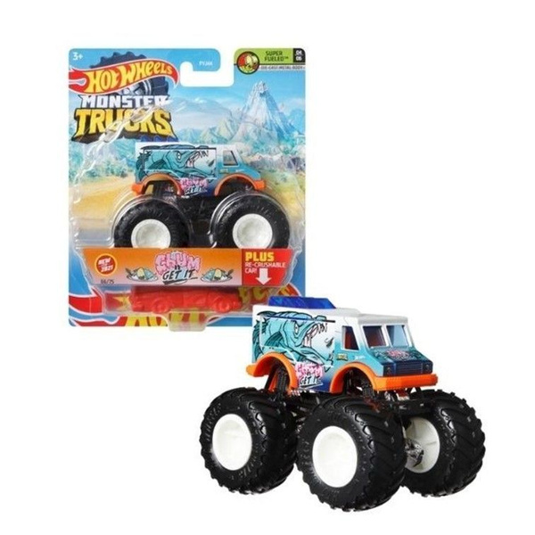 GTH93 Машинка металлическая игрушка Hot Wheels Monster Trucks Монстр ...