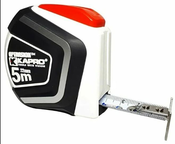 Измерительная рулетка Строительная Kapro 5 м х 22 мм купить по низкой ...