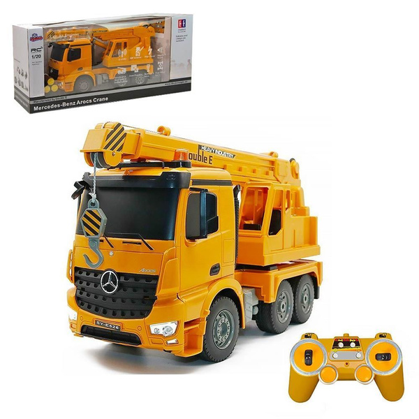 Спецтехника Автокран Mercedez-Benz 1:20 на р/у (свет, звук) Double Eagle E526-003 - купить с ...