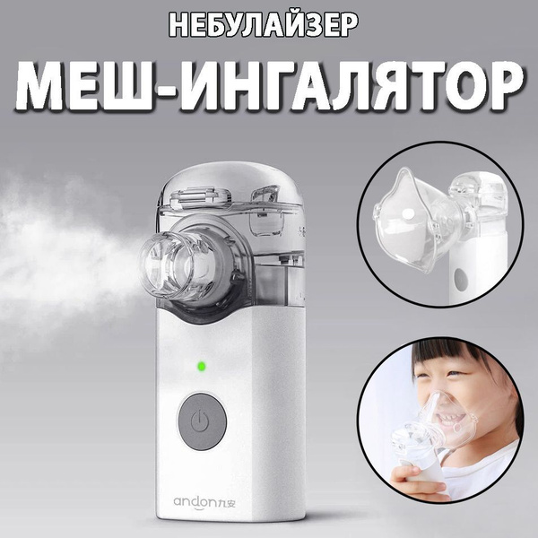 Меш-ингалятор (небулайзер) Xiaomi Andon Micro Mesh Nebulizer VP-M3A ...