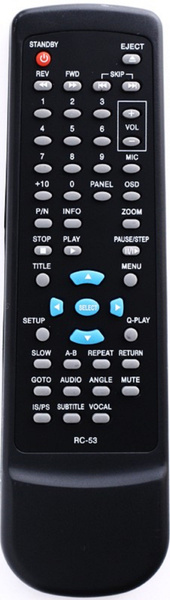 Пульт ДУ rc-53 - купить по выгодной цене в интернет-магазине OZON (1144632516)