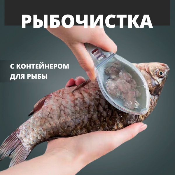 Рыбочистка с контейнером для чешуи купить по низкой цене с доставкой в ...