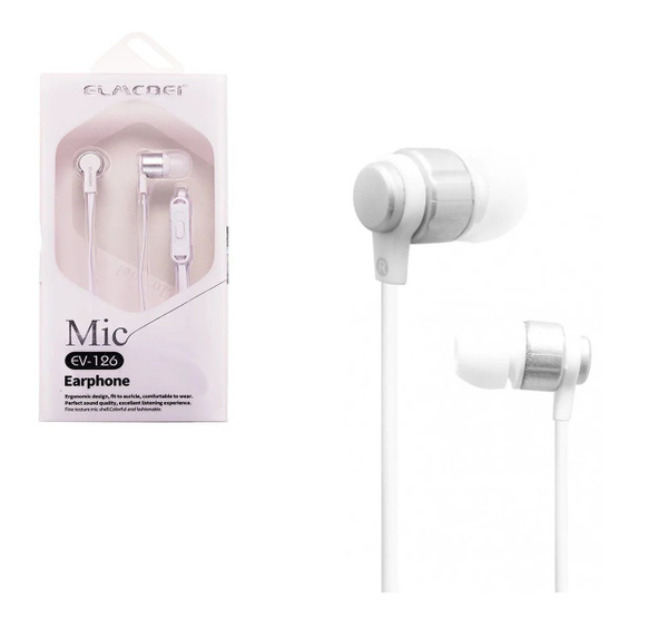 Наушники Вкладыши ELMCOEI EV-126 - купить по доступным ценам в интернет-магазине OZON (1155977853)
