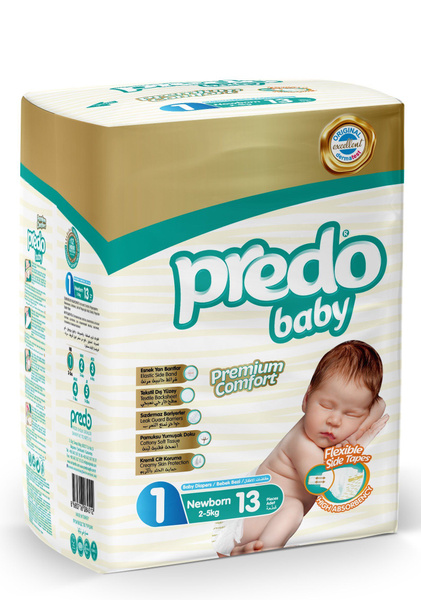 Подгузники детские Predo Baby № 1 (2-5 кг) 54 шт купить на OZON по ...