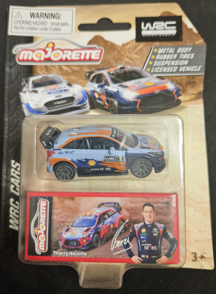 Majorette, WRC Cars, Hyundai i20 Coupe WRC, коллекционная модель ...