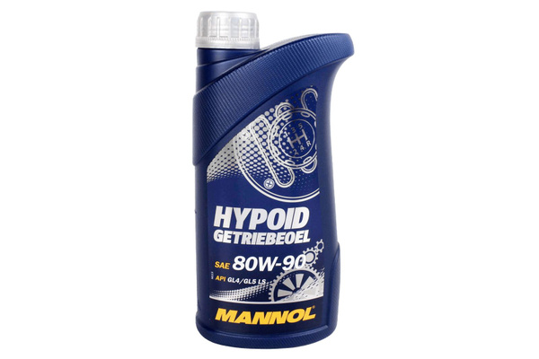Масло трансмиссионное MANNOL HYPOID GETRIEBEOEL GL-4/GL-5 80W90 1л ...