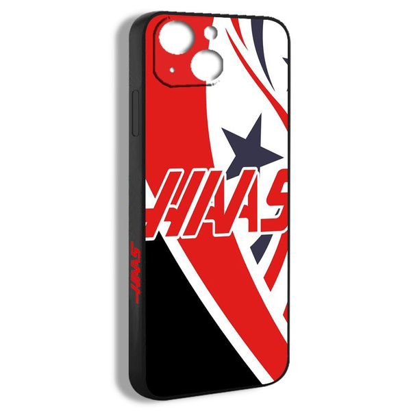 чехол для смартфона Подходит для iPhone 13 Haas Хаас формула 1 лого ...