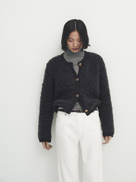 Кардиган Massimo Dutti - купить с доставкой по выгодным ценам в ...