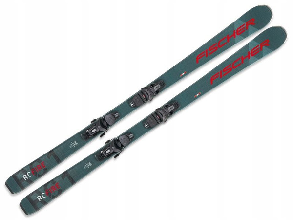 Горные лыжи С креплением Fischer Rc Fire Pro + Rs9 Slr Взрослая ...
