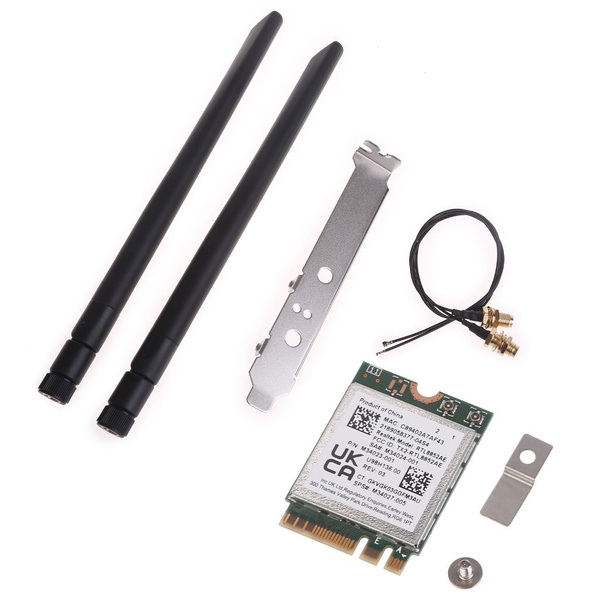 RTL8852AE Wi-Fi 6 Комбинированная карта 802.11ax M.2 5G Wifi ...