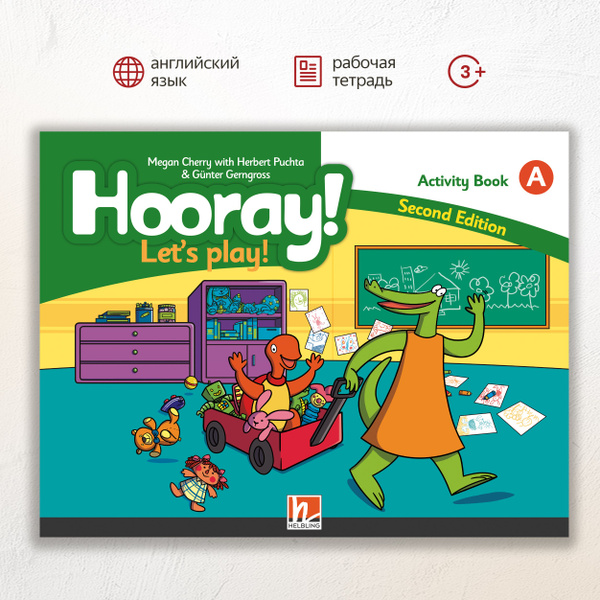 Hooray! Let's Play! Second Edition Level A Activity Book + Stickers ...