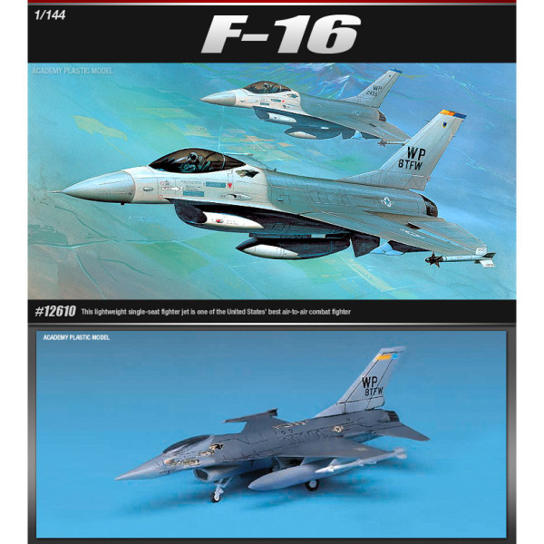 Academy сборная модель 12610 F-16 1:144 купить на OZON по низкой цене ...