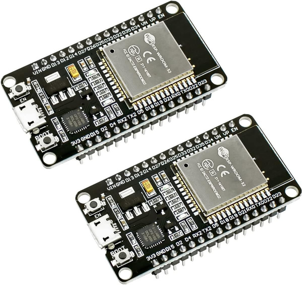 2 шт Контроллер Esp32 Wroom 32 Nodemcu C Wi Fi и Bluetooth для Arduino