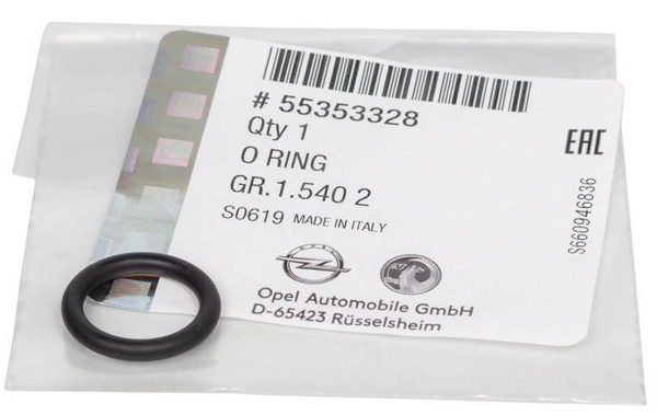 55353328 Уплотнительное кольцо (прокладка) General Motors ОРИГИНАЛ - 2 ...