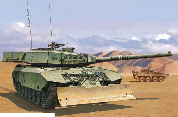 Сборная модель танка Modelcollect UA35013 German WWII E75 Heavy Tank ...