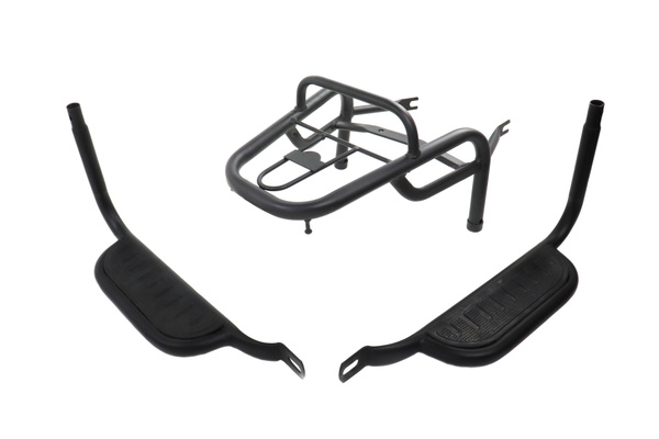 Багажник Alpha "Пегас" РЕСТАЙЛИНГ (ЧЕРНЫЙ) в сборе с боковыми ...