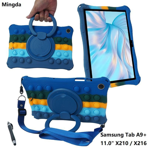 Противоударный силиконовый чехол для планшета Samsung Galaxy Tab A9 ...