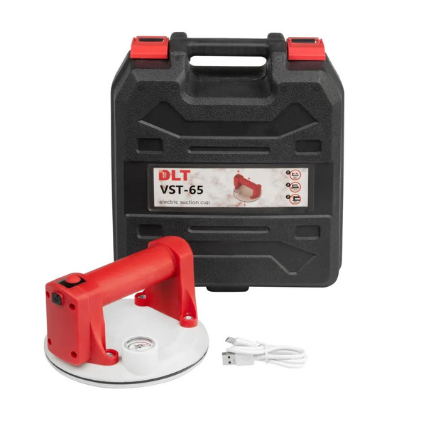 Электрическая присоска DLT VST-65 с АВТО подкачкой, для гладкой и рельефной поверхности, 6 ...