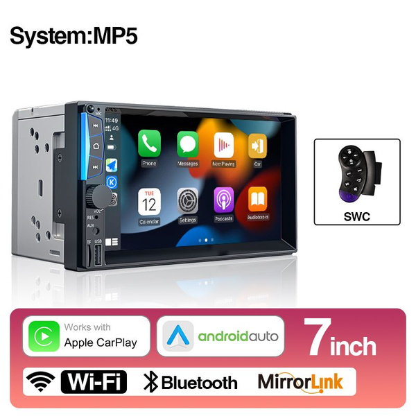 Автомобильное радио, Автомагнитола 7 дюймов, AKAMATE 7052, CarPlay ...