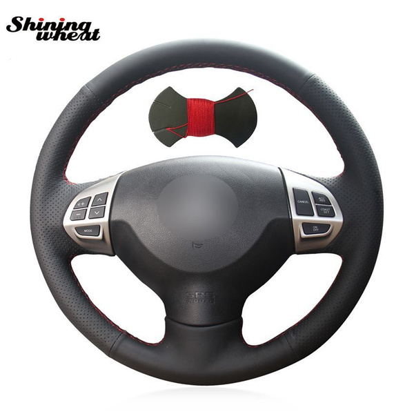 Оплетка на руль Mitsubishi Lancer 10 Аутлендер 2 (2005-2012)/АСХ (2010 ...