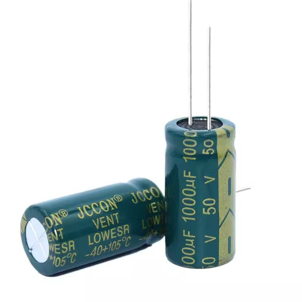 100 шт. 1000мкф 50В (1000uF*50V 13x25mm) Конденсатор электролитический ...