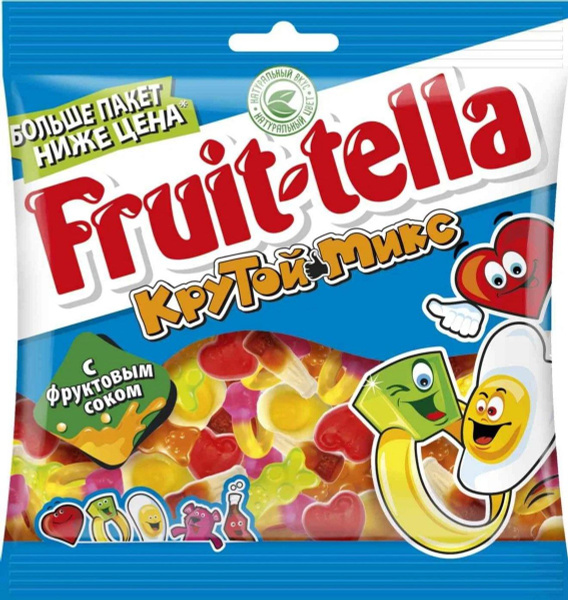Мармелад Fruittella крутой микс, 150г - купить с доставкой по выгодным ...