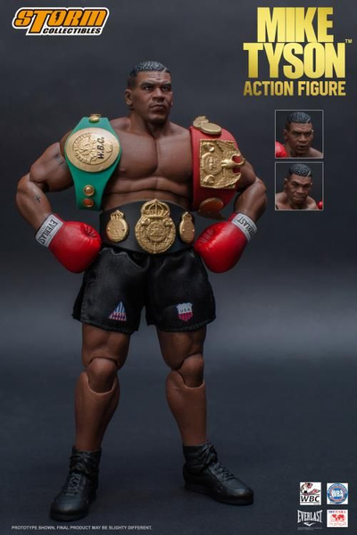 Фигурка Майк Тайсон - Чемпион WBC, WBA, IBF. Mike Tyson - Champion WBC, WBA, IBF. Storm ...