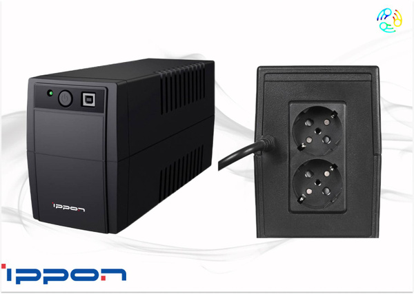 ИБП Линейно-интерактивный (Smart UPS) Ippon 383323, 650 В·А купить c доставкой на OZON по низкой ...