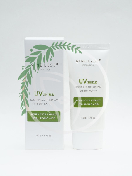 NINELESS Солнцезащитный крем Essentials UV Shield Soothing Sun Cream ...