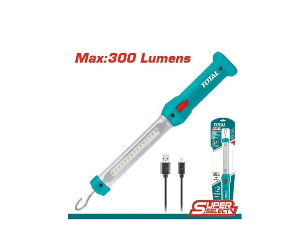 Светильник-переноска TOTAL TWLI35261, От порта USB и аккумулятора ...