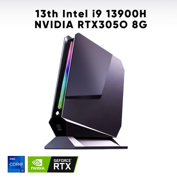 TOPTON Мини-ПК F10 (Intel Core i7-12700H, RAM 64 ГБ, SSD 1024 ГБ, NVIDIA GeForce RTX 3050 (8 Гб ...