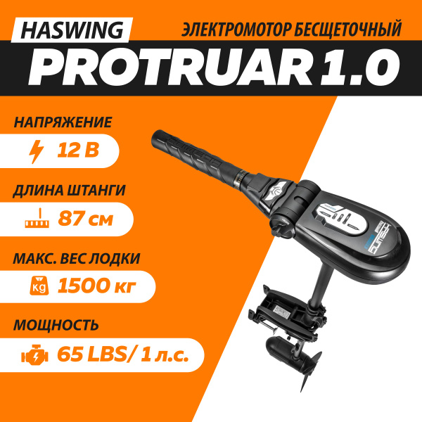 Лодочный электромотор Haswing Protruar 1.0 (1лс) 12V - купить по ...