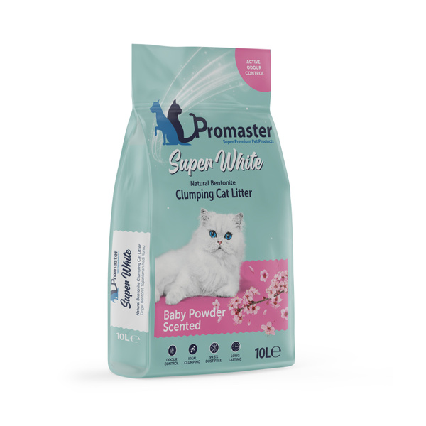 Наполнитель для кошачьего туалета PROMASTER бентонитовый, комкующийся ...